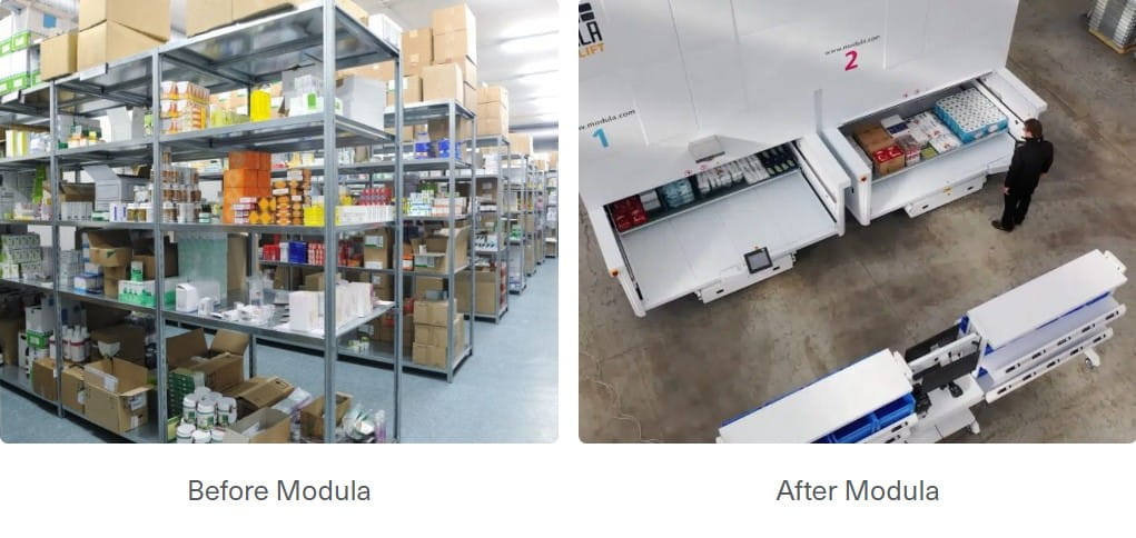 Modula Vertical Storage Solutions
